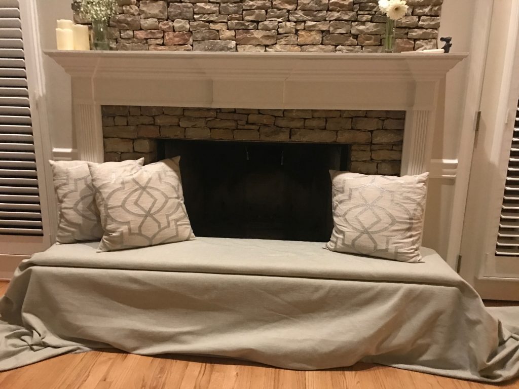 How to make a Fireplace Hearth Cover || DIY || Stylish and Safe!