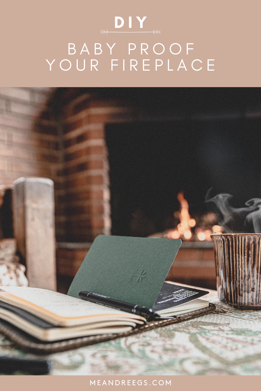How to make a Fireplace Hearth Cover || DIY || Stylish and Safe!