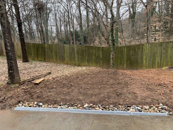 Channel Drain Installation | DIY Driveway and Yard - Me & Reegs
